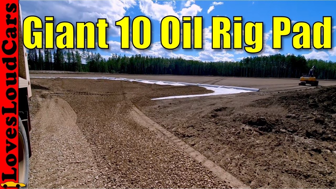 Making Giant Oil Rig Pad - YouTube