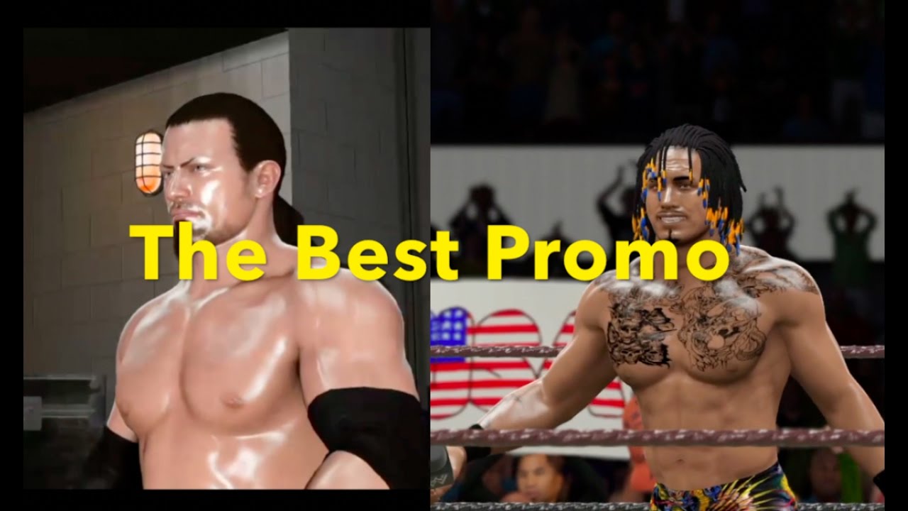 WWE 2k17 : Best Created Promo Engine Cutscene Caws Universe Mode ...
