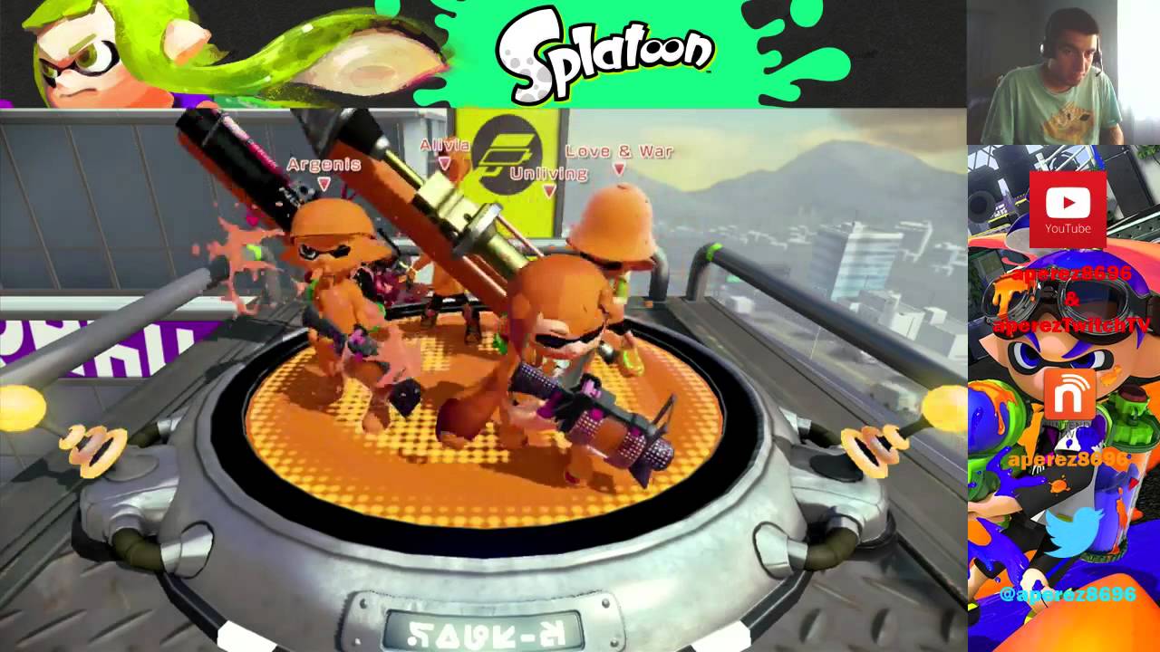 Splatoon - Online Multiplayer and 2016 Goal to Level 50 (February 18 ...