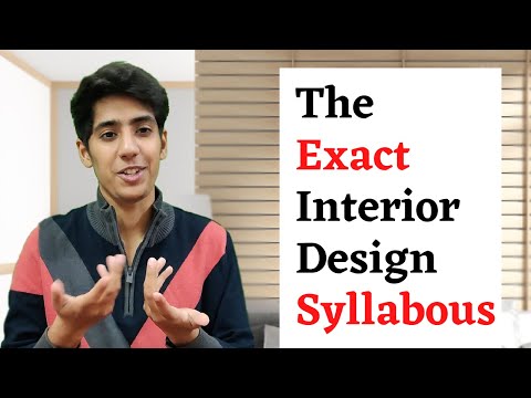 What Are The Subjects Required For Interior Designing