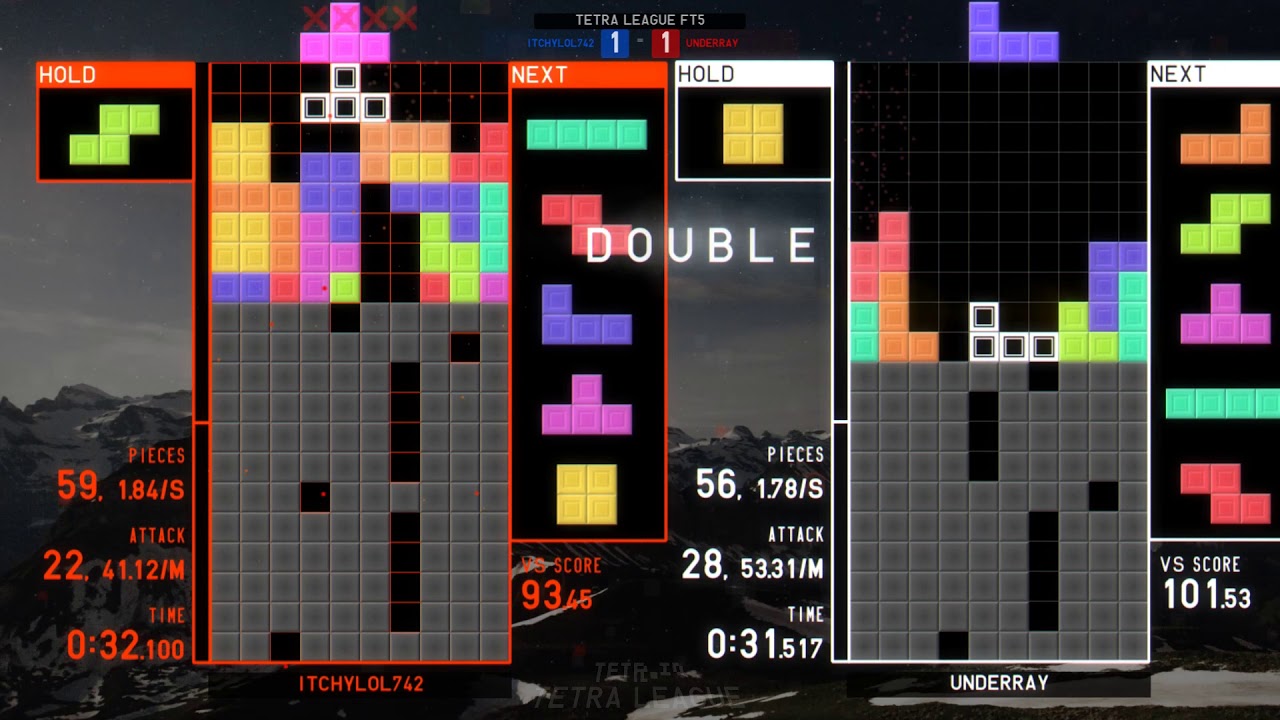 Tetrio Desktop Client Ultra Graphics 1080p 60fps gameplay - YouTube