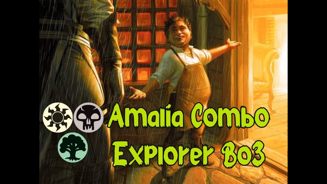 Tier 1 Amalia combo Explorer Bo3 | Gameplay en Español Mtg Arena - YouTube