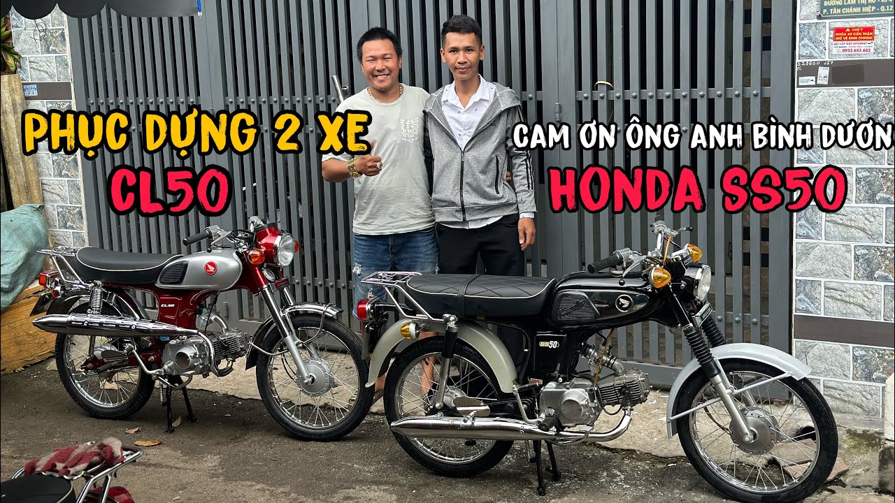Phục dựng em ss50 & CL50 …..vi trí tem CL50 Cho ae tham khảo - YouTube