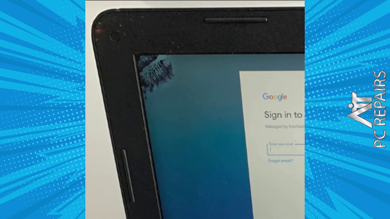Screen Bleed Before And After - YouTube