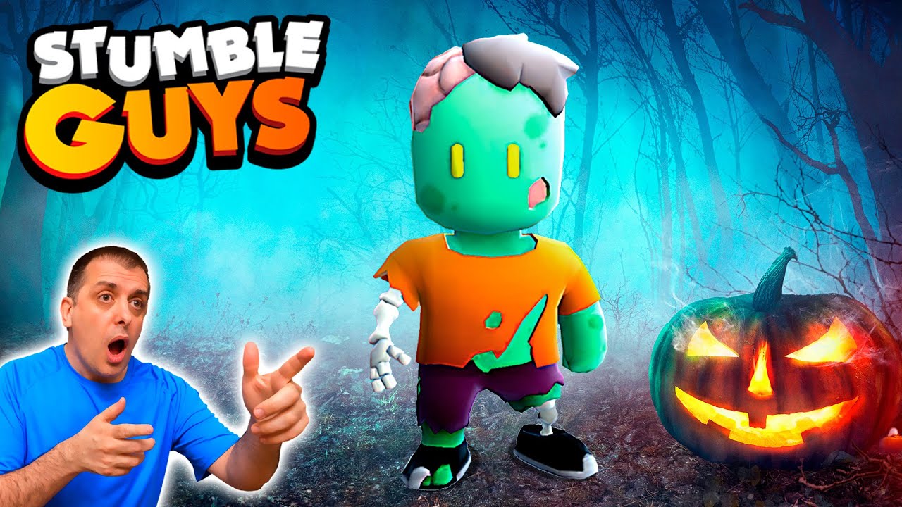 Nueva SKIN LEGENDARIA de Halloween en Stumble Guys BRAINY BRIAN - YouTube