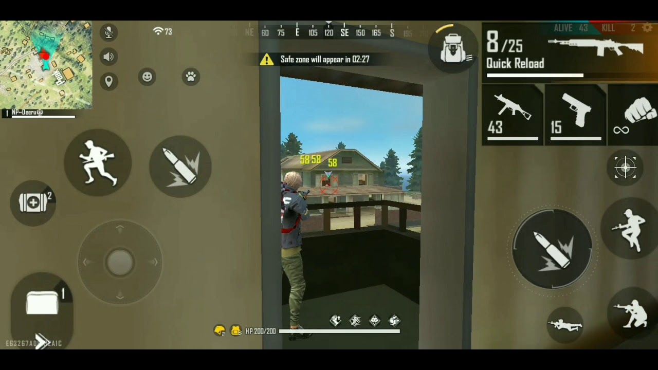 free fire gameplay solo vs squad😮😍 - YouTube