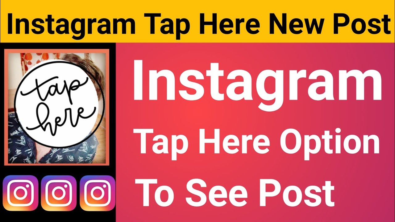 Tap to see post in instagram story in hindi || Instagram pe tap to see ...