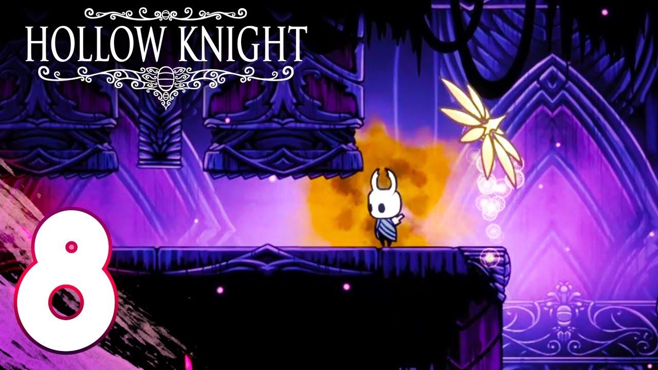 #8 HOLLOW KNIGHT Crystal Peak, Crystal Guardian Boss, Get Crystal Heart ...