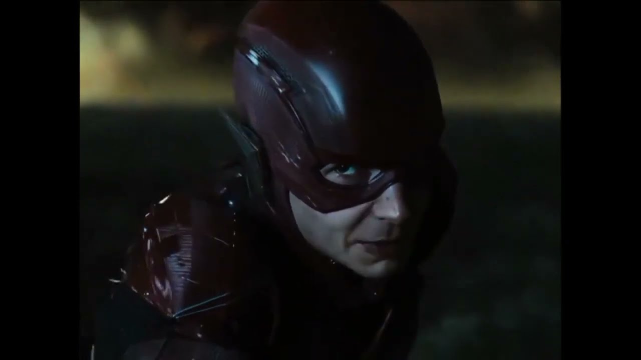 Zack Snyder's Justice League.Flash Time travel scene.Flash saves his ...