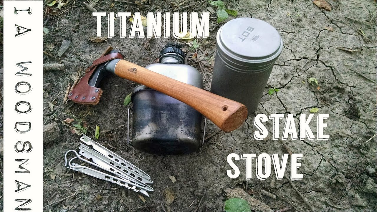 Titanium Stake Stove - YouTube