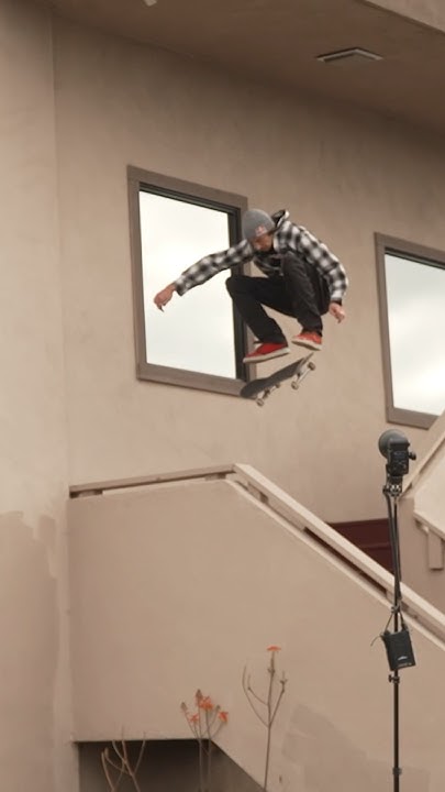Ryan Decenzo’s Insane Frontside Flip Immortalized At The Barbershop! - YouTube
