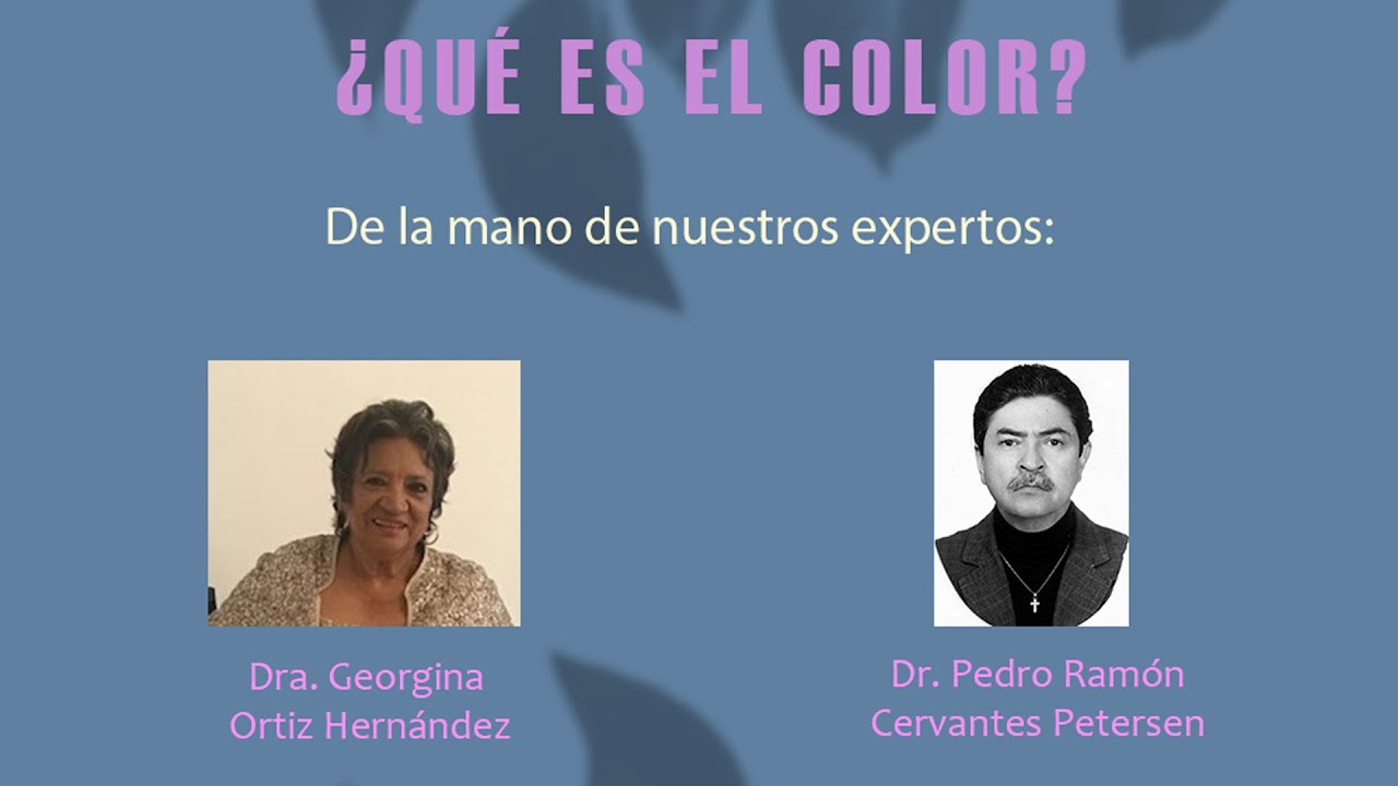 ¿Qué es el color? La física del color. Conversatorios AMEXINC - YouTube