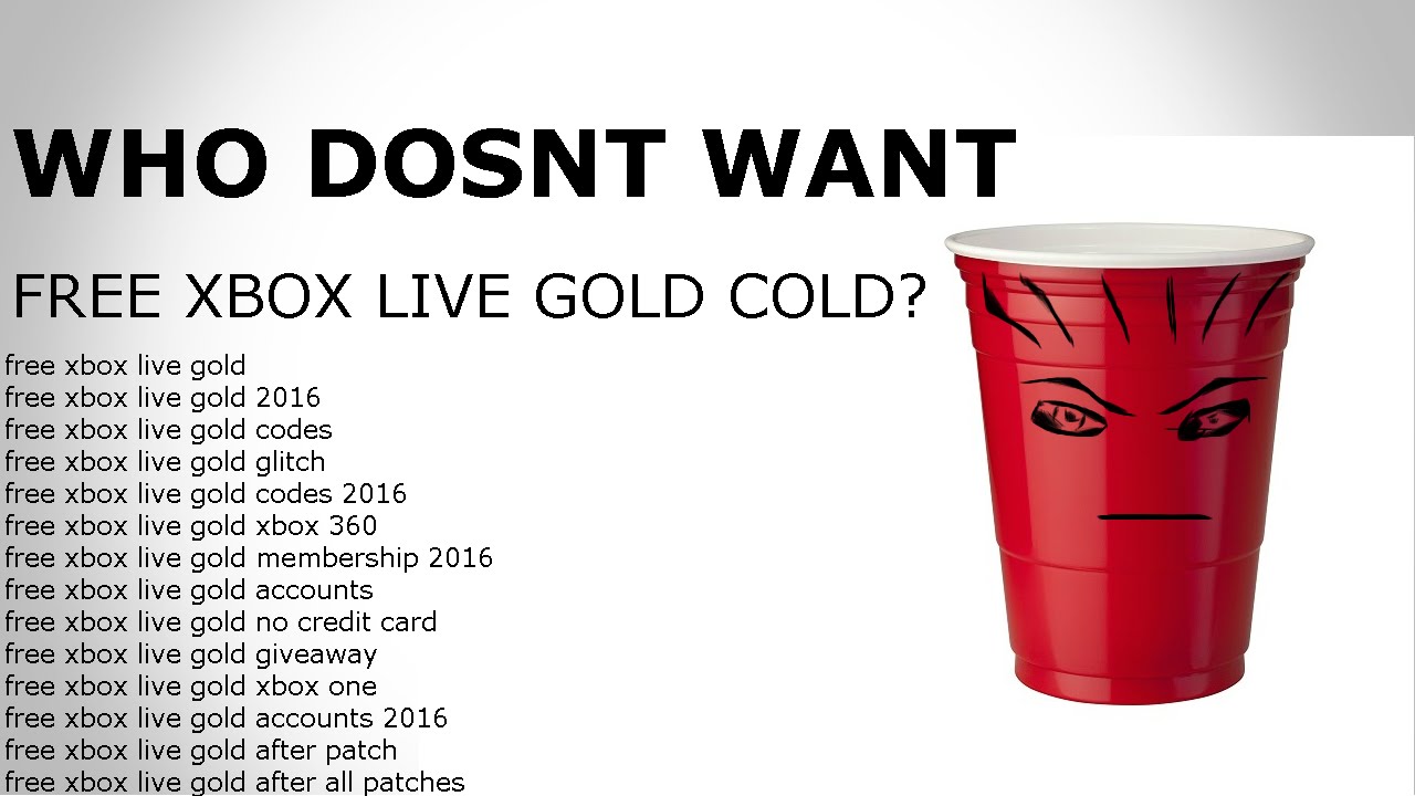 How to get Free xbox live gold codes !! - YouTube