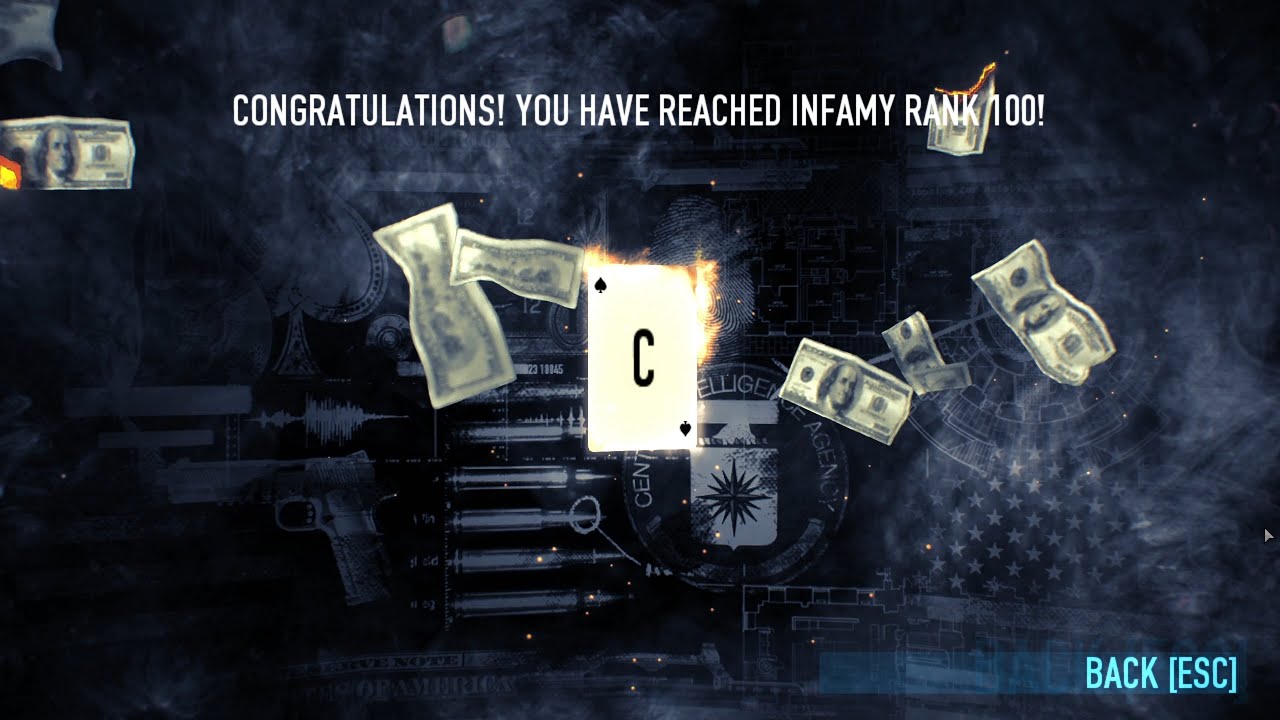 PAYDAY 2 - Becoming Infamous 100 - YouTube