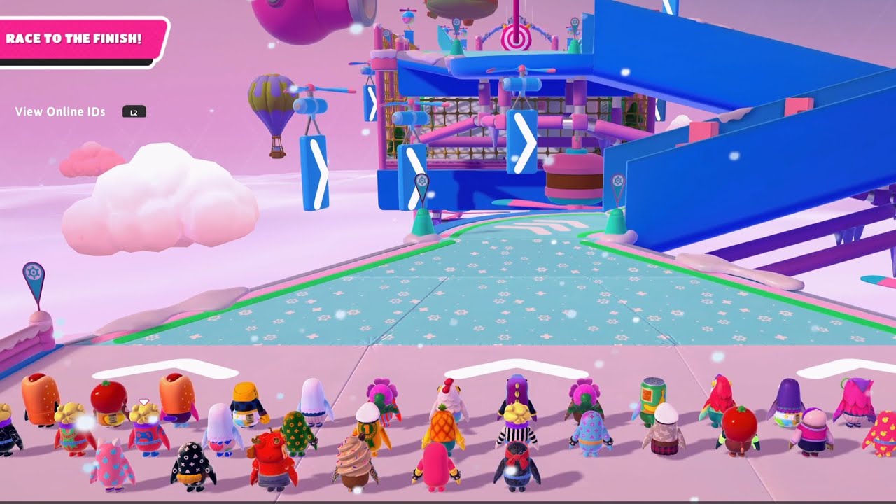 Fall Guys: Level Tundra Run - YouTube