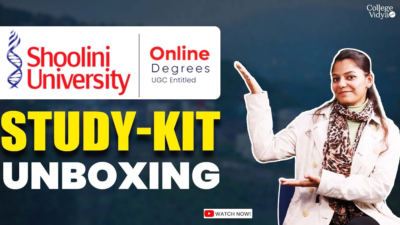 Shoolini University Online Study-Kit Unboxing| LMS| Student Review 🙌 ...