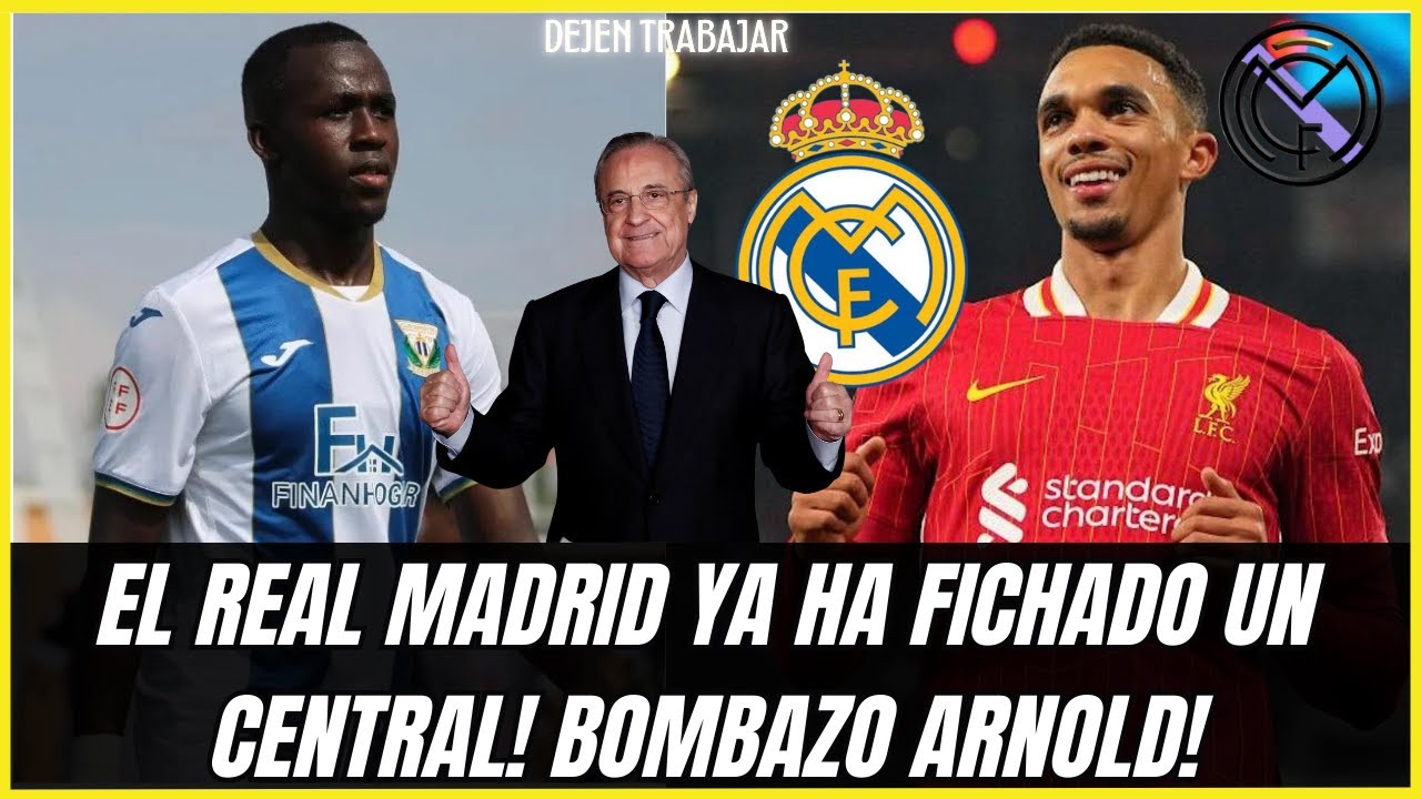 EL REAL MADRID YA HA FICHADO UN CENTRAL! ALEXANDER-ARNOLD PRONTO DE ...