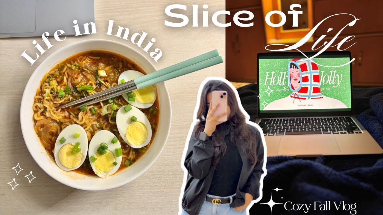 Aesthetic Slice of Life Vlog 🎐💌🌿 Slow & Cozy Day in My Life (India ...