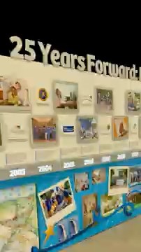 Custom Timeline Wall Designed and Installed for Corporate Convention ...