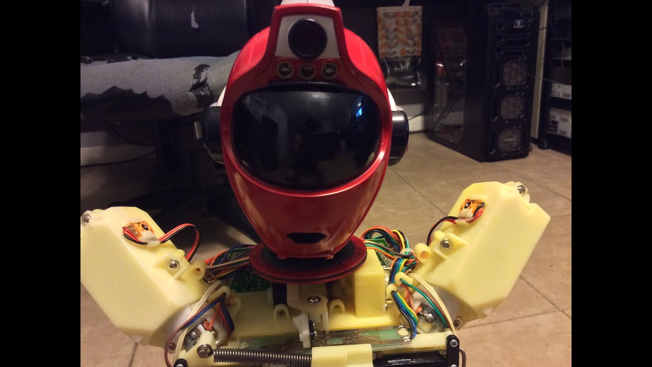 Red robosapien v2 video - YouTube