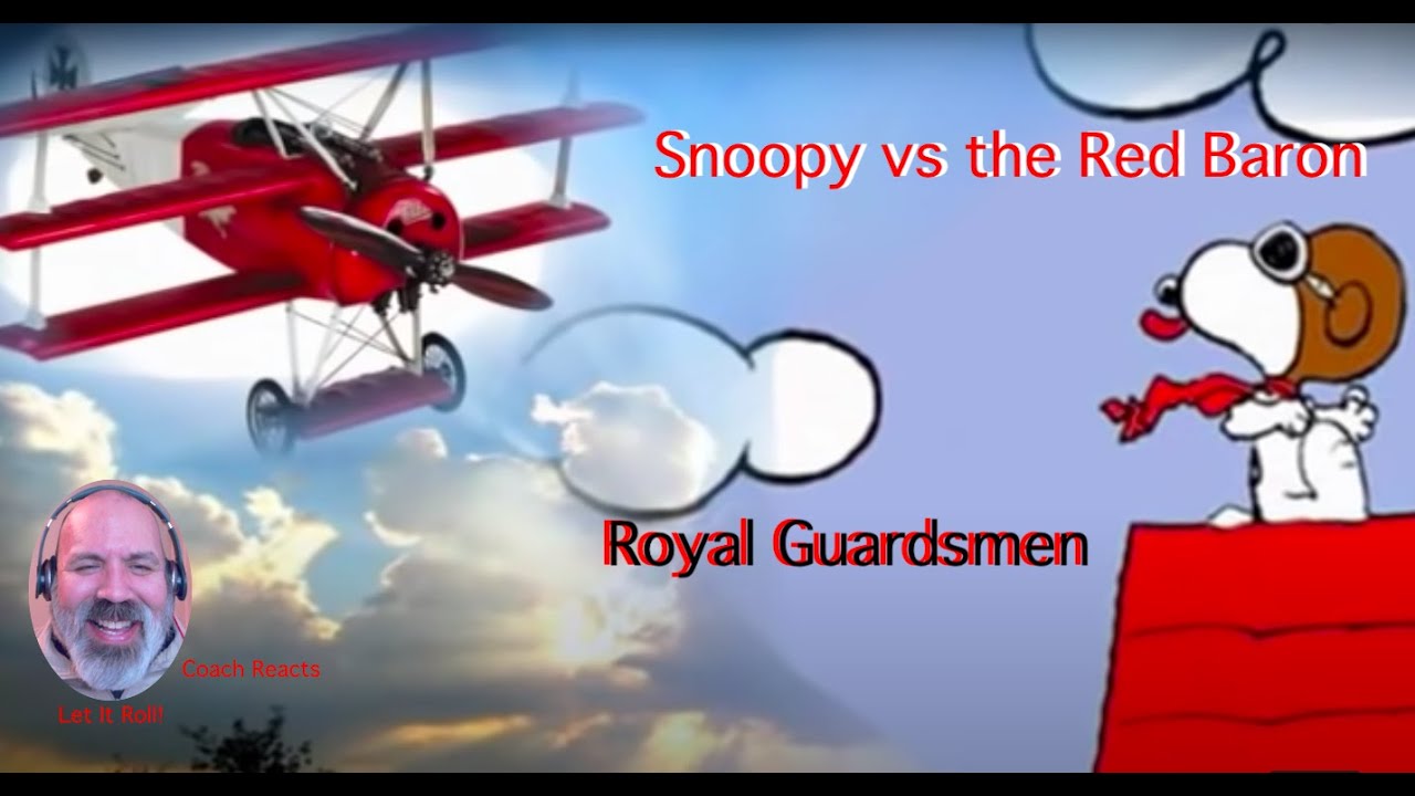 Coach Reacts: Snoopy vs The Red Baron by the Royal Guardsmen - the ...
