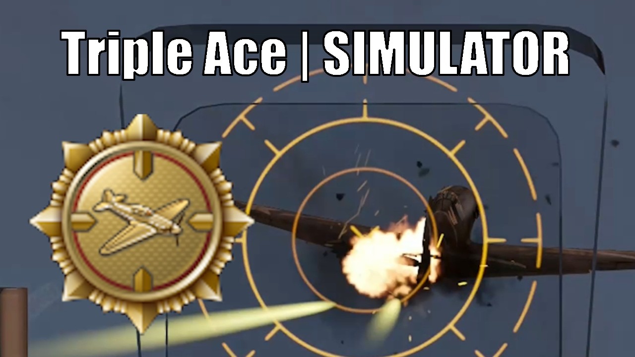 TRIPLE ACE w/ MOUSE JOYSTICK (War Thunder Sim) - YouTube
