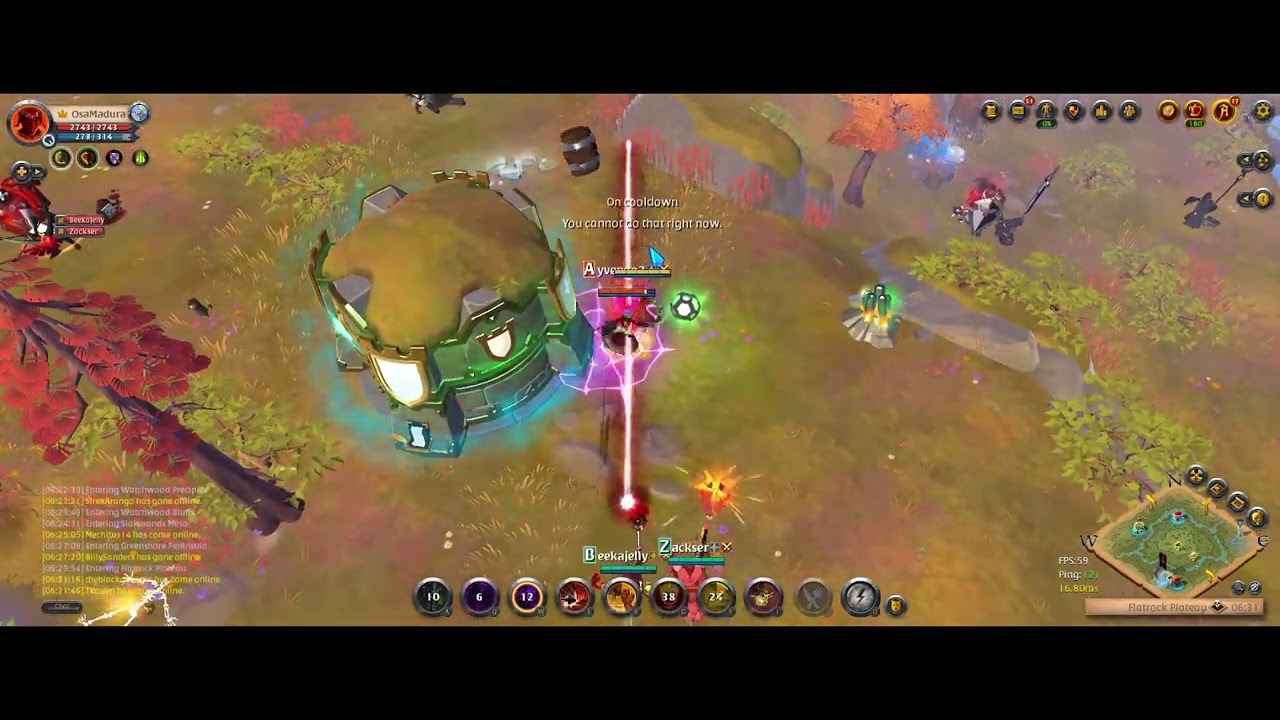 Ultra boom Albion online Gank Roam - YouTube