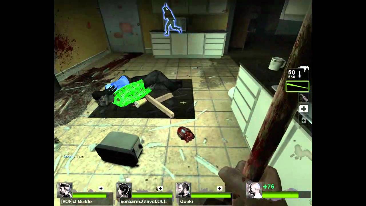 L4d2 No Mercy Glowing Zombies Youtube