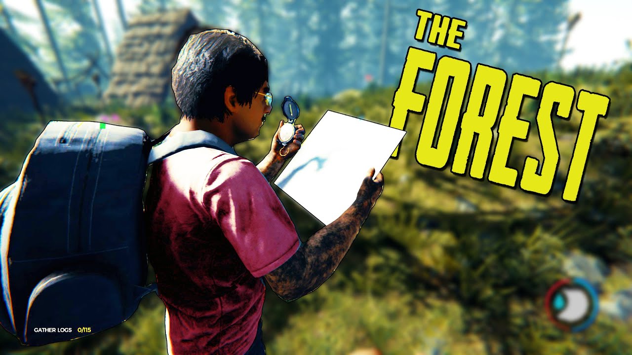 Where to find the compass and map! - The Forest - YouTube