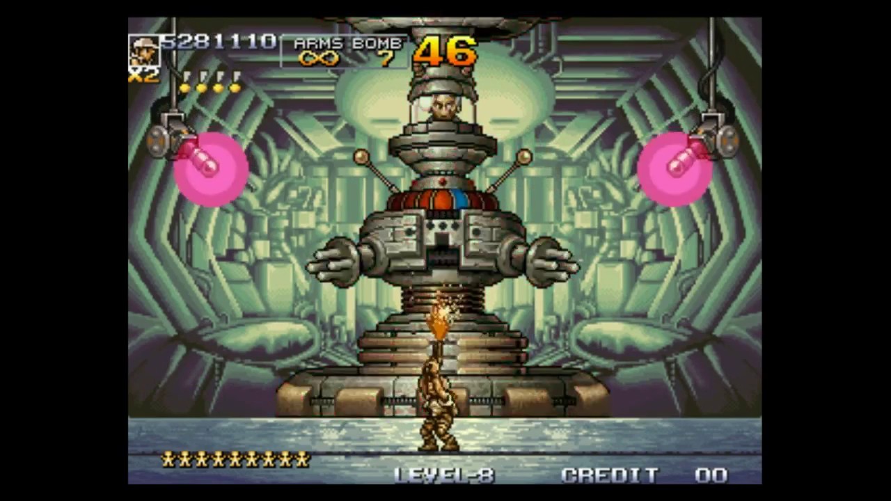 Metal Slug 4 Boss Battle - YouTube