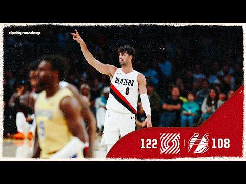 Deni Avdija continues to SHINE as the Blazers Defeat the Lakers 122-108