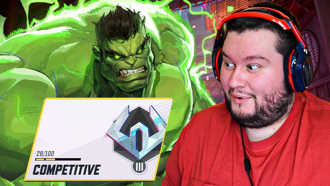 Grinding Hulk In Competitive Marvel Rivals | Flats Vods - YouTube