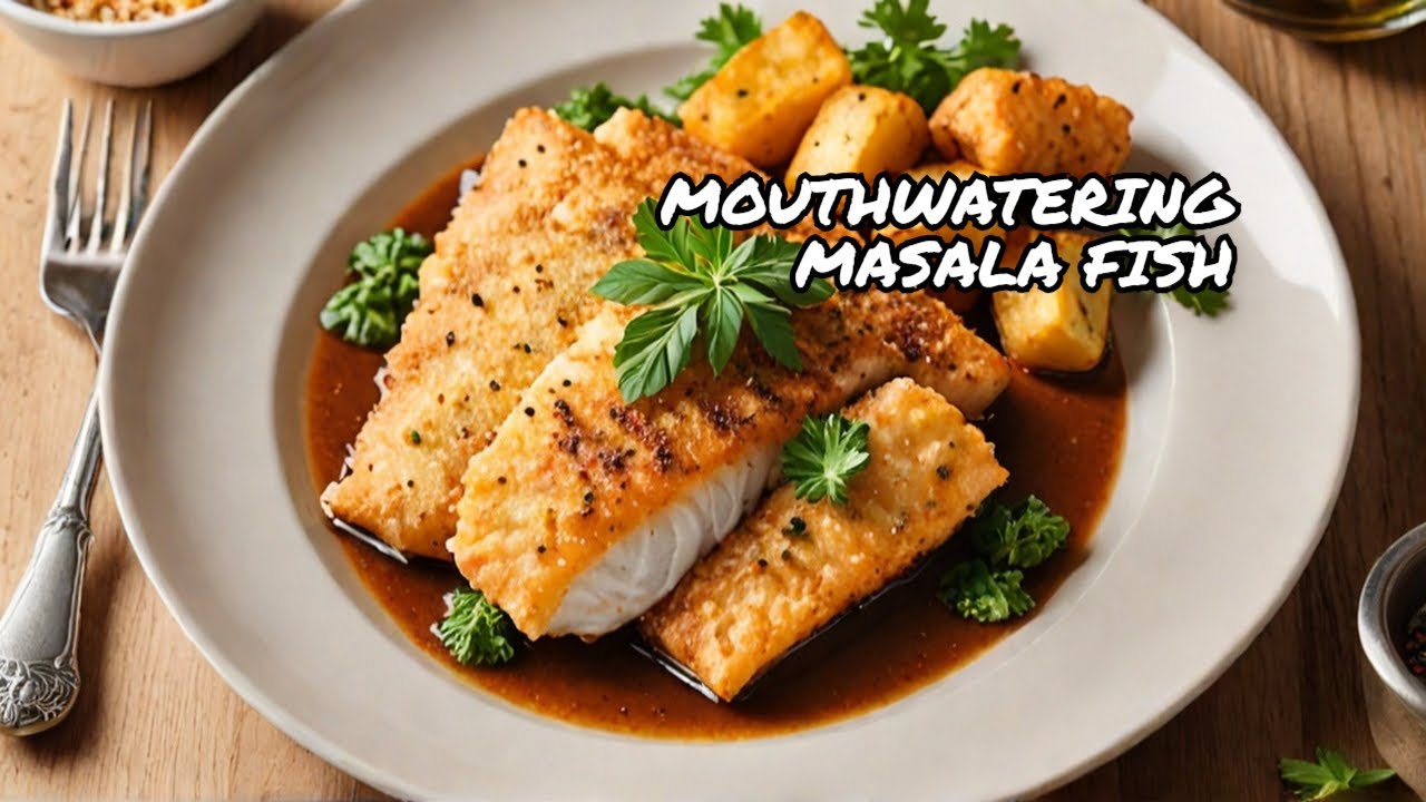 Fish Sukka Masala Recipe Chatpata Masaledar Fish Fry Surmai Fish Fry ...