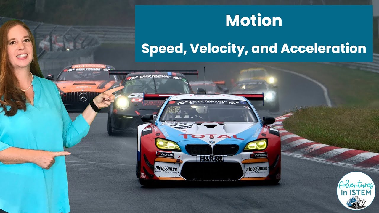 Motion: speed, velocity, acceleration - YouTube