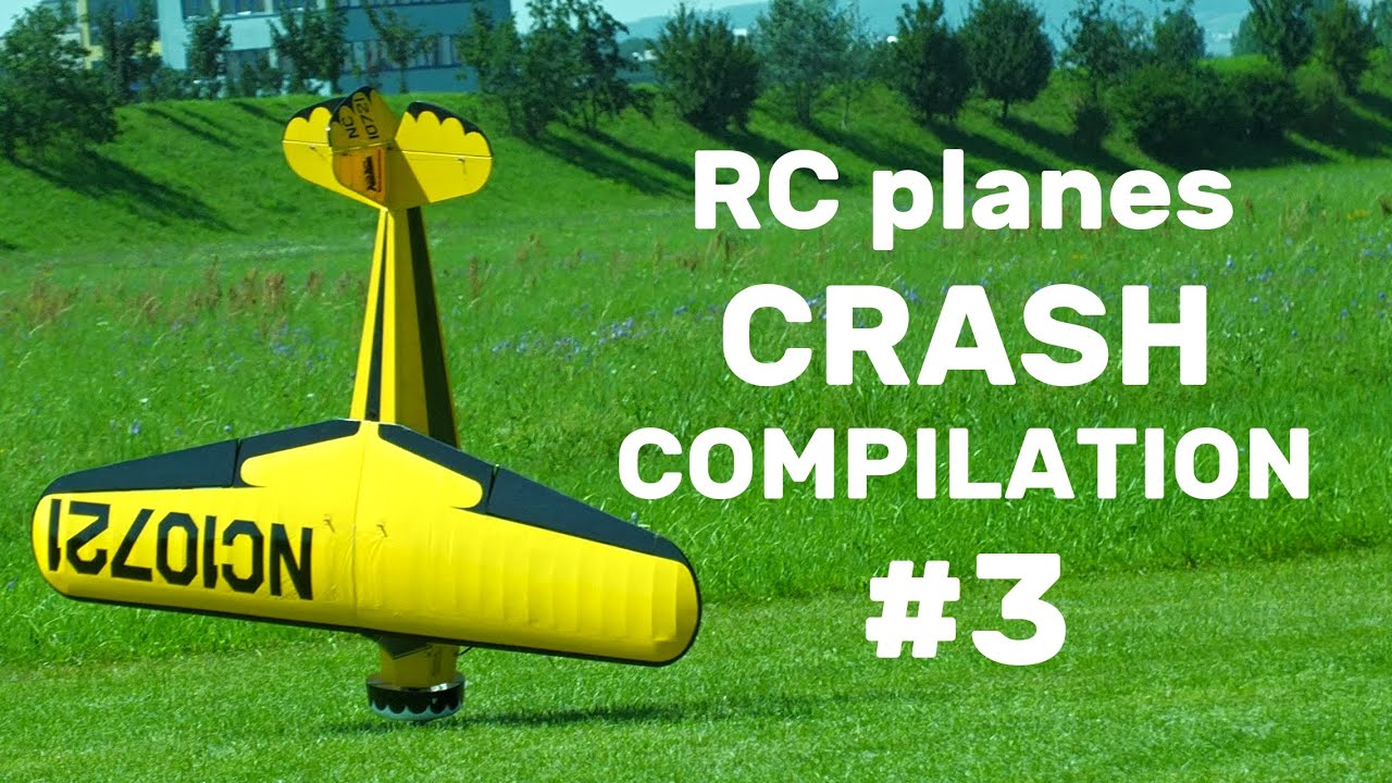 RC planes CRASH COMPILATION #3 | 4K - YouTube