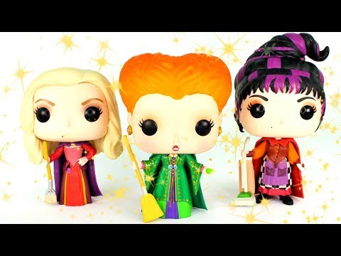 HOCUS POCUS FUNKO POP! REVIEW & UNBOXING! | WINIFRED SARAH & MARY SANDERSON!