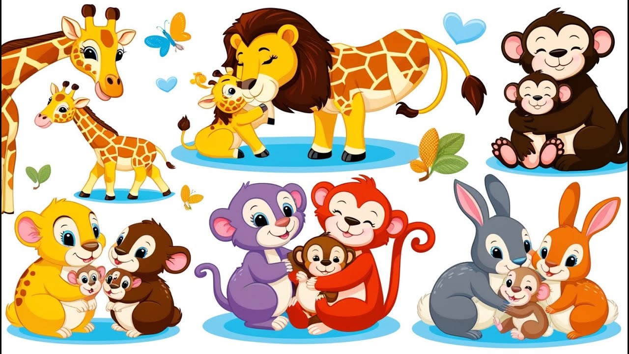 Animals and Their Young Ones | Learn About Baby Animals for Kids (Grade ...