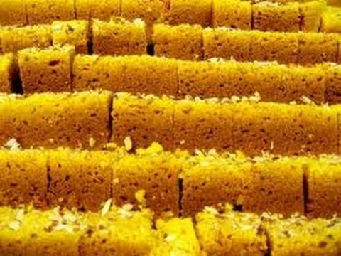 Sweet Recipe Mysoor Pak In Hindi - YouTube