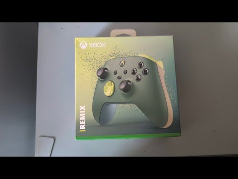 Unboxing New Remix Special Edition Xbox Series Controller - Brand New ...