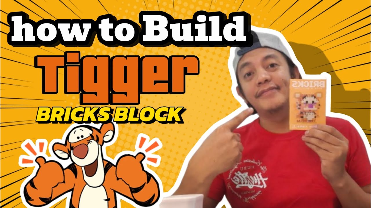 How To Build a Tigger|Mini Bricks #tigger #how to build - YouTube