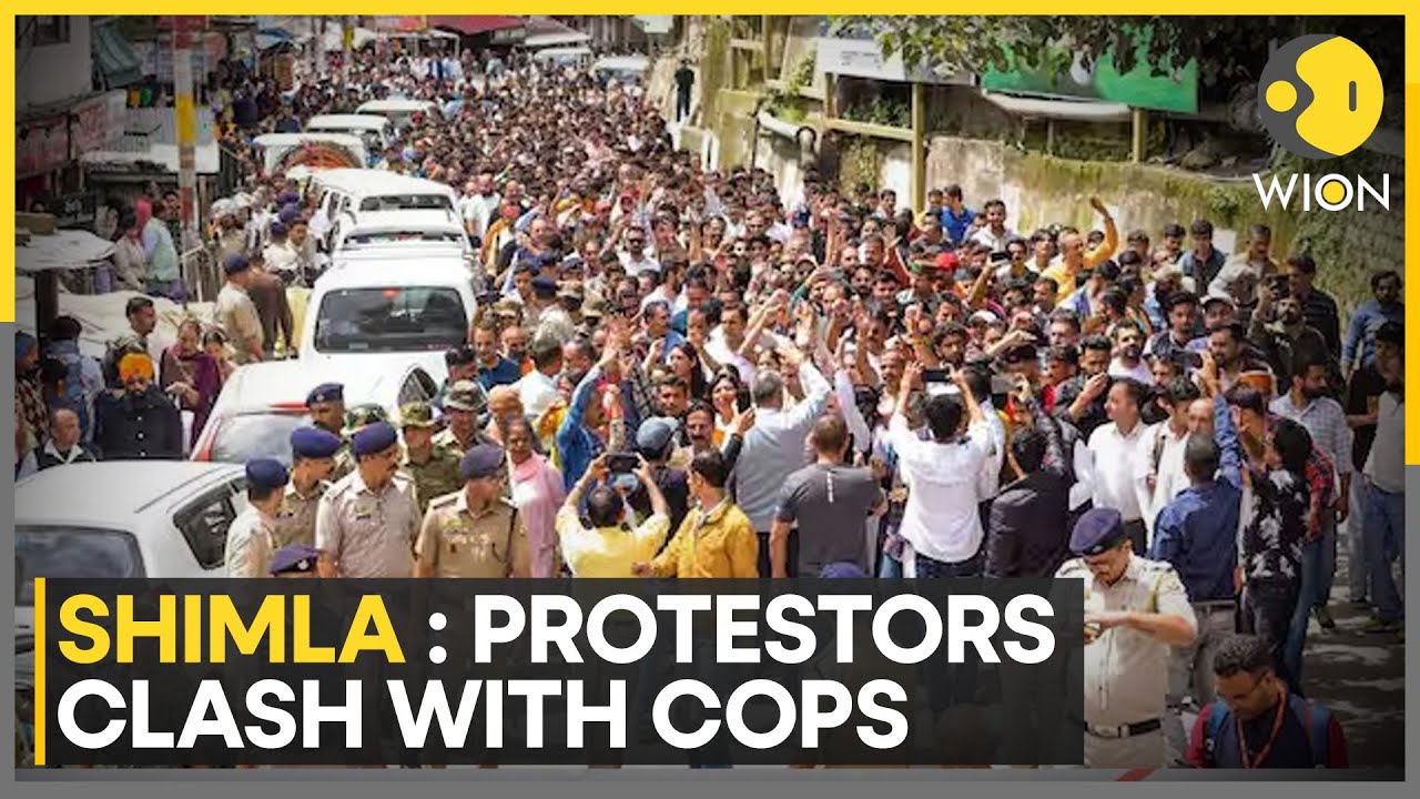 Shimla Protests: Clashes erupt over 'illegal' mosque construction ...