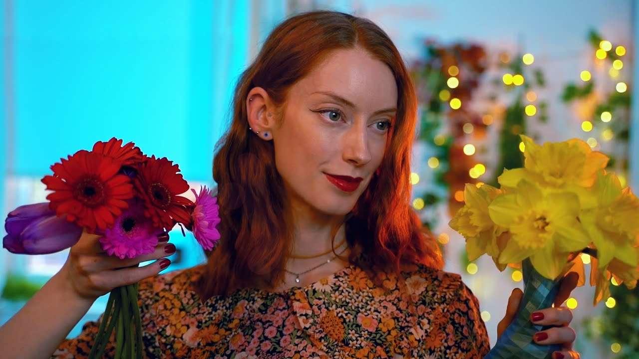 ASMR 🪻 Flower Talk 🌸 🌻🌹 Gentle, Soft Spoken Rambles - YouTube