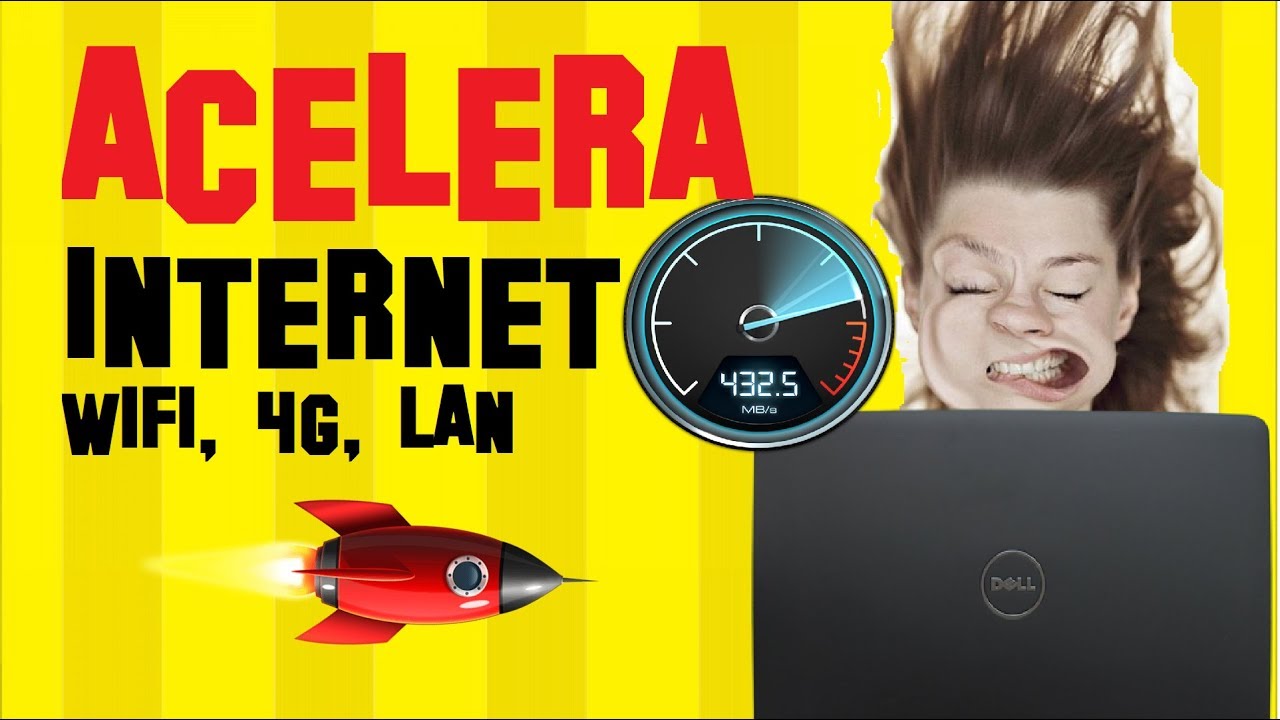 ⚡ACELERAR INTERNET AL MÁXIMO 2021 en 1 minuto | WINDOWS 10 | Acelerar ...