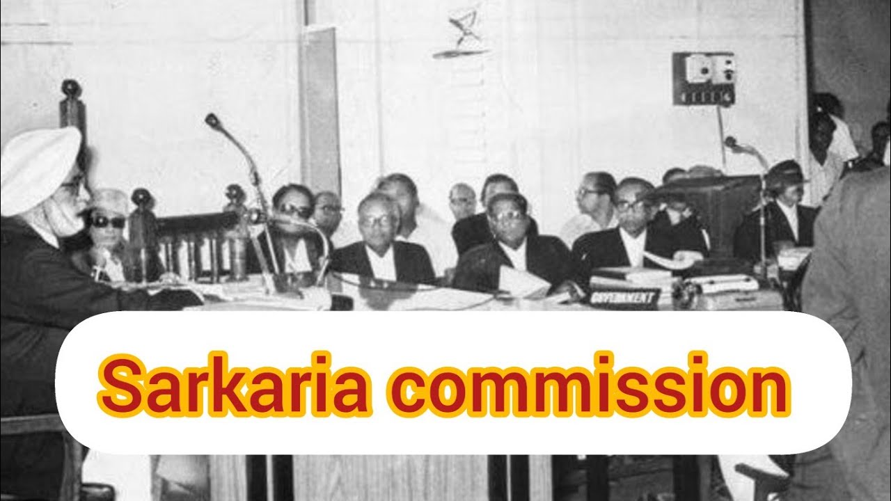know about sarkaria commission/Indian polity / - YouTube