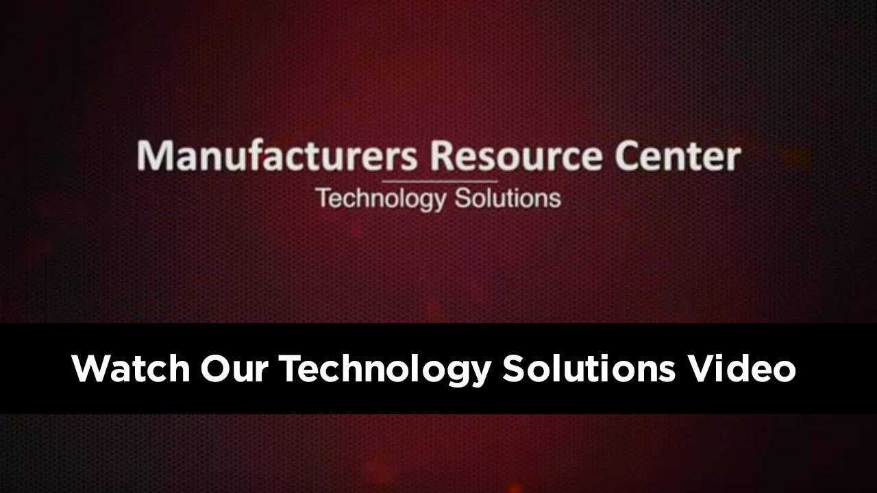 Manufacturers Resource Center - Technology Solutions - YouTube