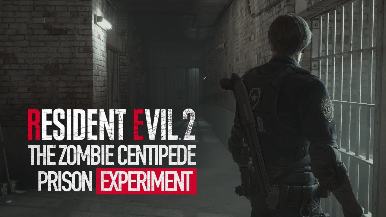Resident Evil 2 - The Zombie Centipede Prison Experiment [Part 2] - YouTube