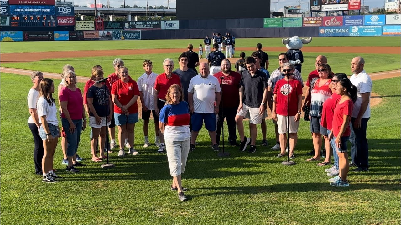 The Star Spangled Banner — Joyful Community Choir - YouTube