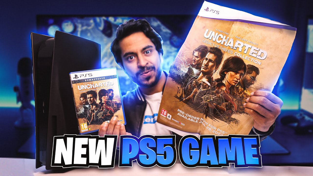 Uncharted PS5: Legacy of Thieves Collection UNBOXING + GAMEPLAY ...