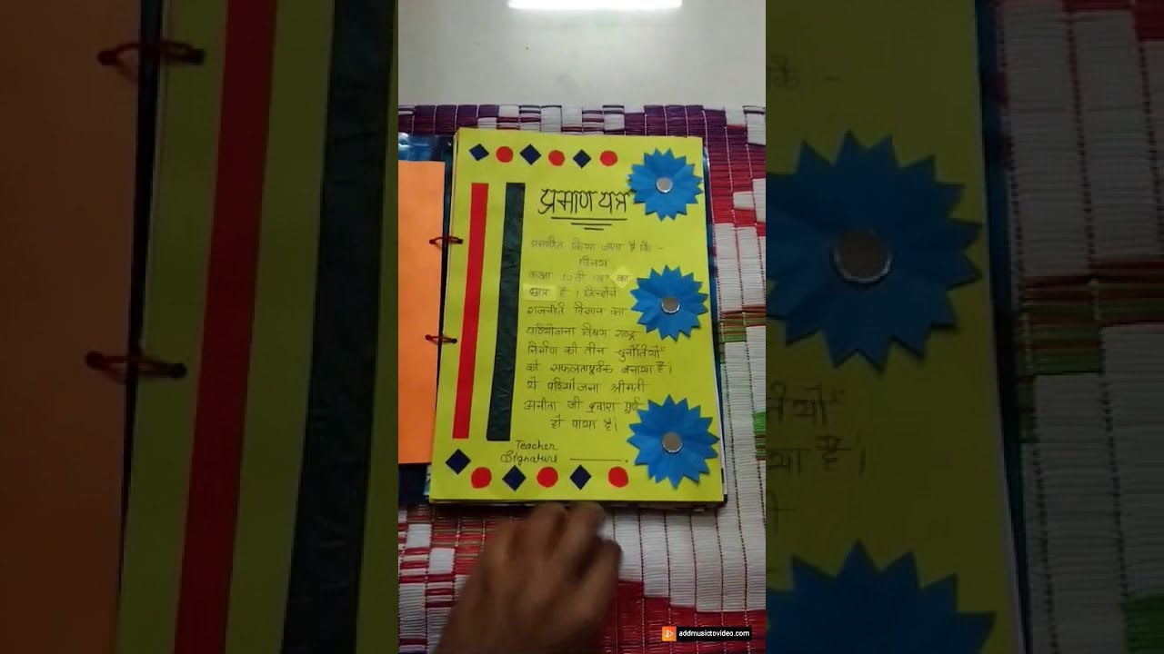 Pol.Science project File ( class 12 ) - YouTube