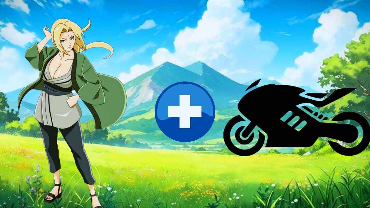 naruto character in bike mode 🚲 | naruto and hinata ride bike - YouTube